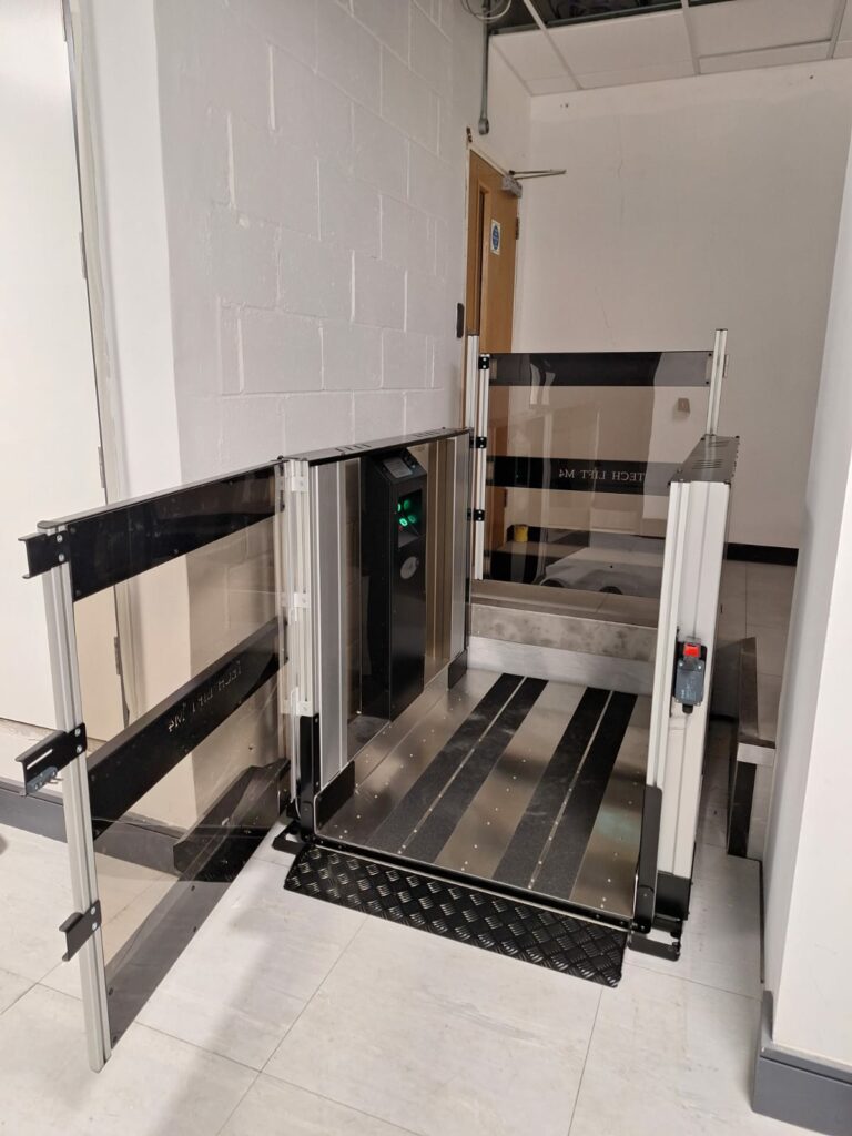 Steplifts for Commercial Buildings | Level Access Lifts Ltd