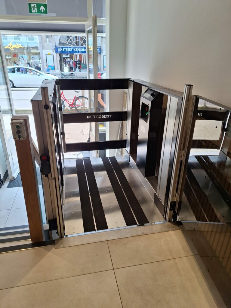 Steplifts for Commercial Buildings | Level Access Lifts Ltd