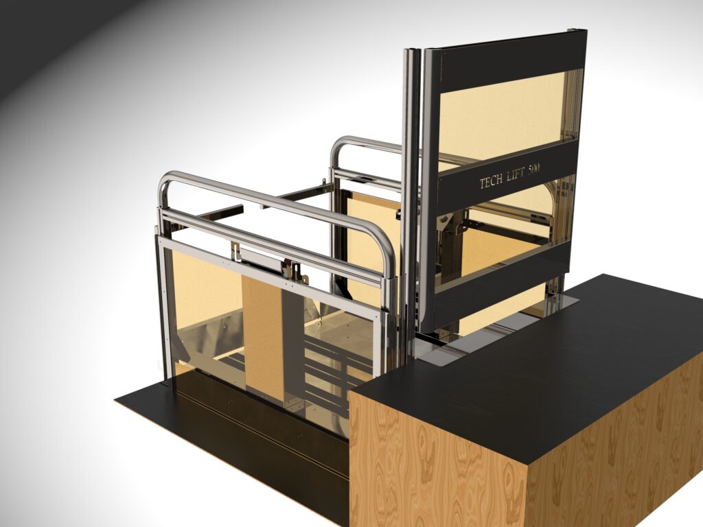 StepRiser Lift - Bespoke Sizes - Level Access Lifts