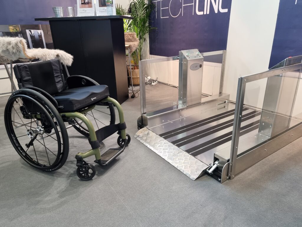 Ultra Light Weight Open Style Lift | Level Access Lifts Ltd