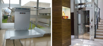Inclined platform lifts vs cabin lifts - Level Access Lifts