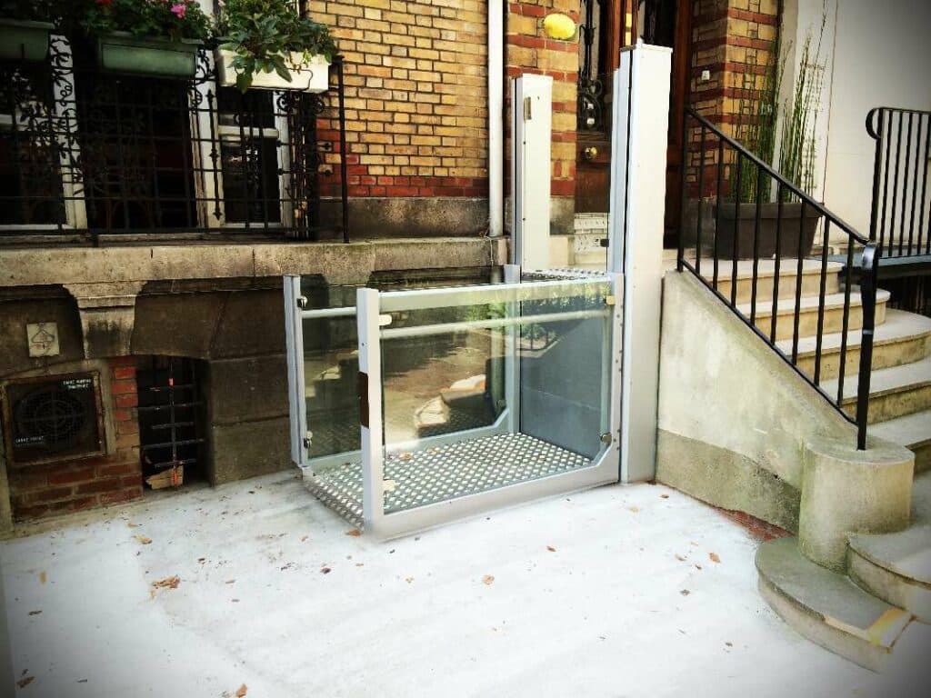 Open Style Platform Lift | Level Access Lifts Ltd